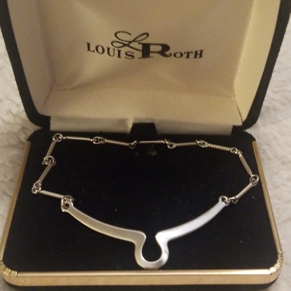 Louis Roth | Accessories | Vintage Louis Roth Silver Tie Chain | Poshmark
